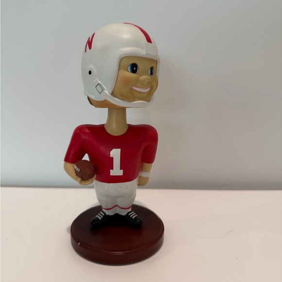 Design | University Of Nebraska Football Bobbin Head 201 | Poshmark